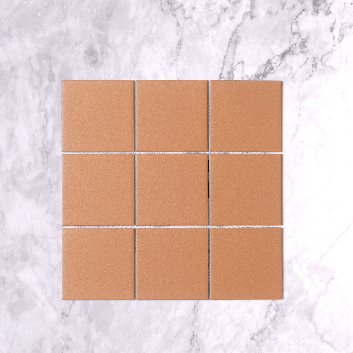 Bridges Terracotta Orange Matt 97x97mm – Touch Surfaces