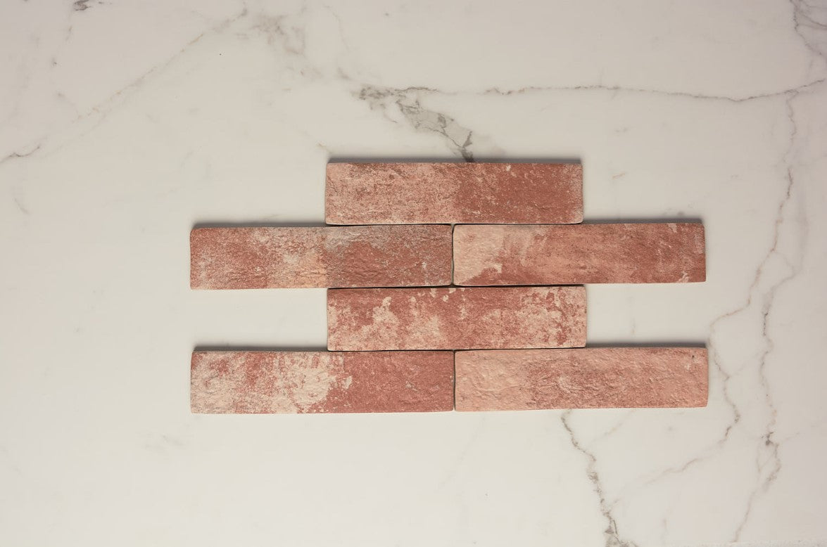 Ashcroft Red Brick Look Italian Porcelain Tile – Touch Surfaces